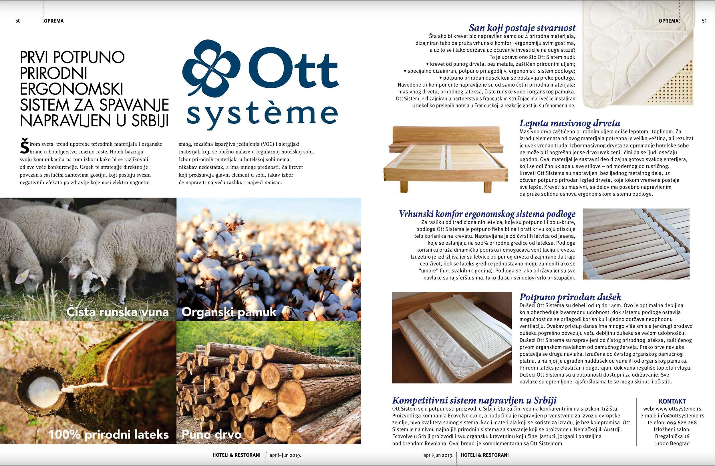 Ecovolve predstavljen u magazinu Hoteli & Restorani - Biodom